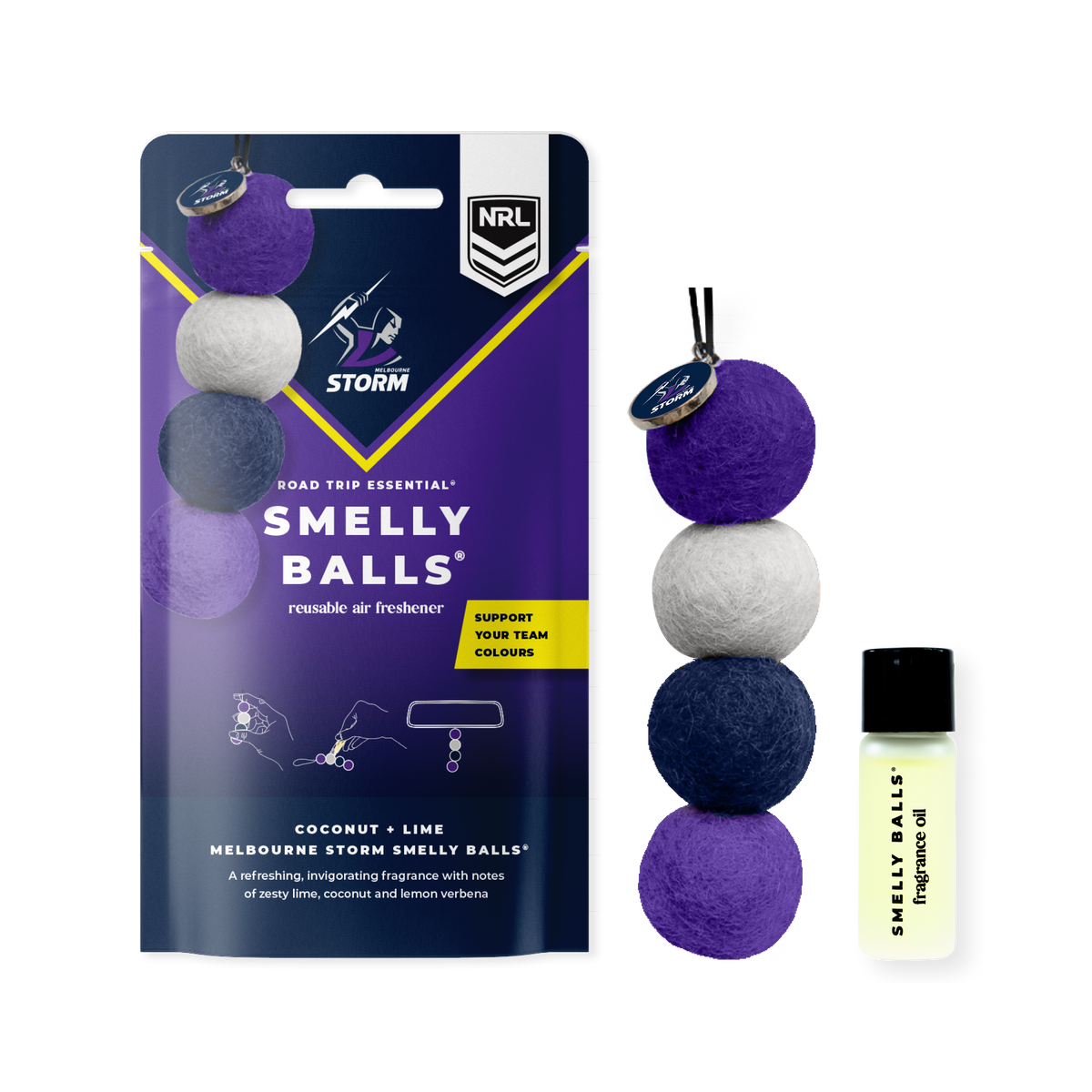 MELBOURNE STORM SMELLY BALLS – Modern Swaggie