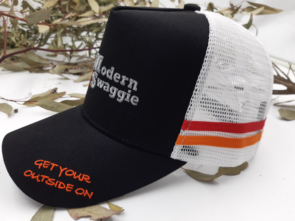 MODERN SWAGGIE BLACK TRUCKER CAP – Modern Swaggie